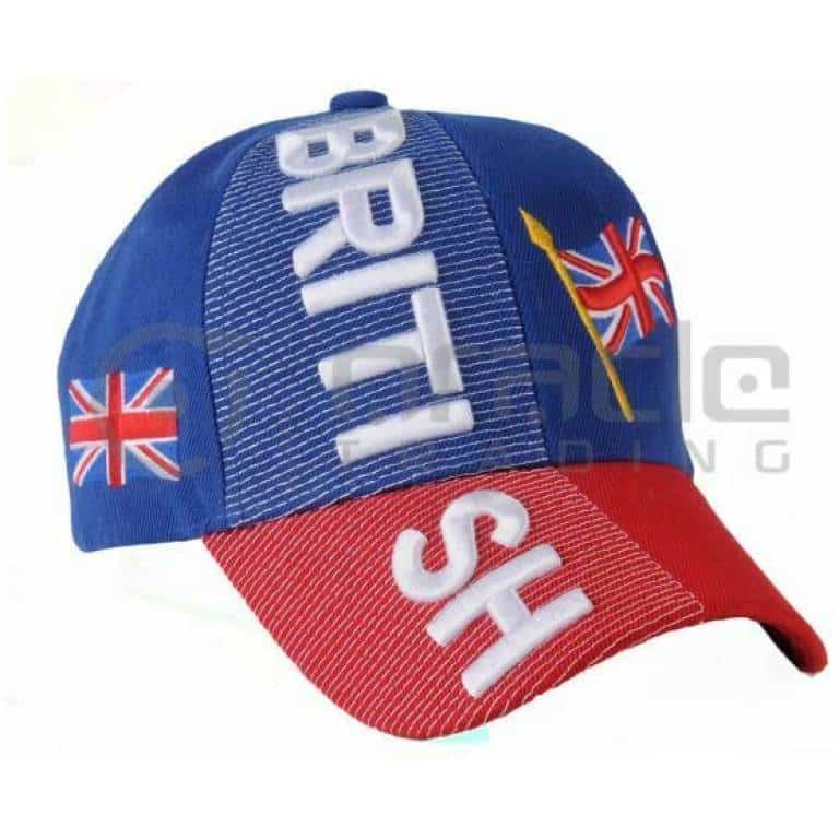 Baseball Cap 3D British – Brits R U.S.