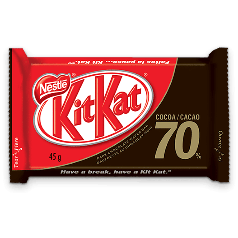 Nestle KIT KAT Dark Chocolate 4 Finger 70% Cocoa – Brits R U.S.