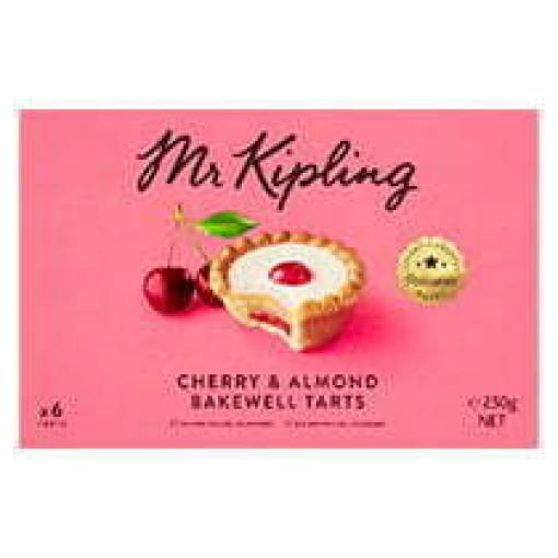 Mr Kipling Cherry Almond Bakewells 6 Pack – Brits R U.S.