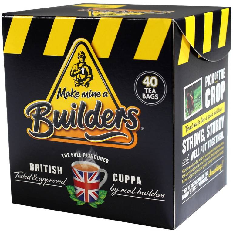 Builders Tea - 40 Tea Bags – Brits R U.S.