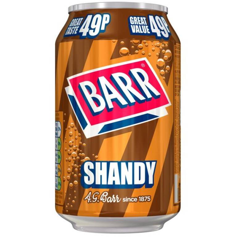 Barrs Shandyade ( Shandy ) 330ml – Brits R U.S.
