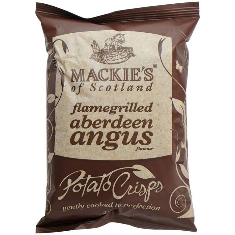 Mackies of Scotland Haggis & Cracked Black Pepper Flavour Crisps Small ...