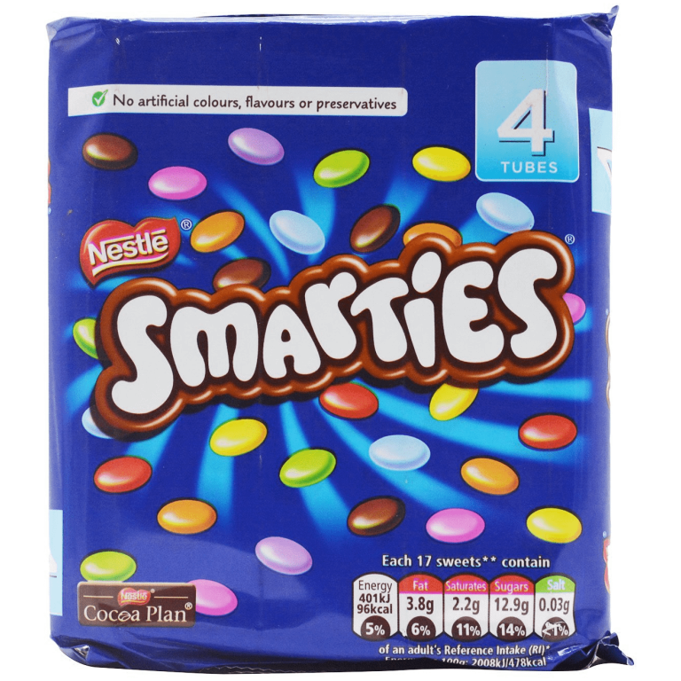 Nestle Smarties 4 Pack – Brits R U.S.