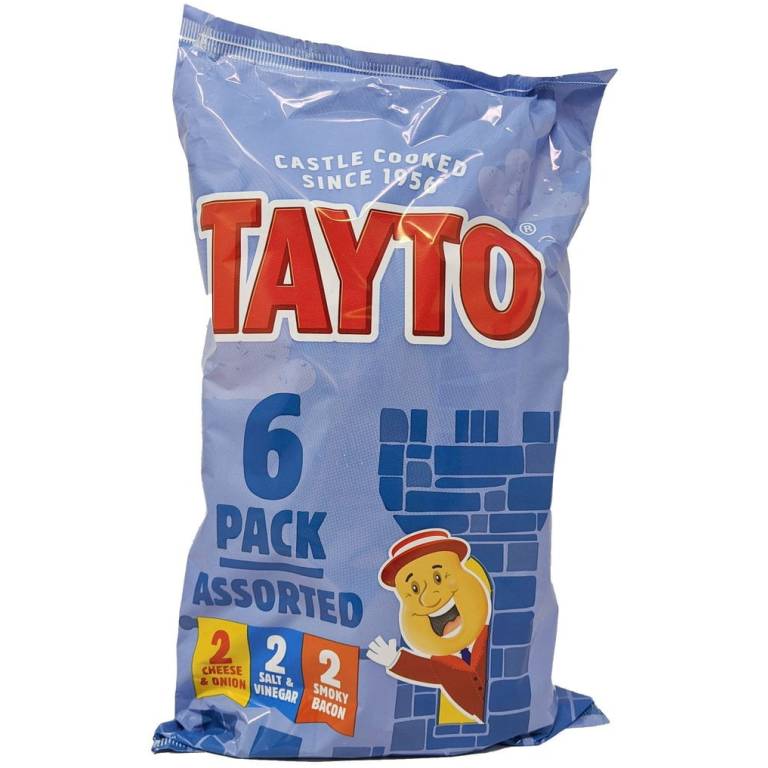 Tayto Assorted Crisps 6 Pack – Brits R U.S.