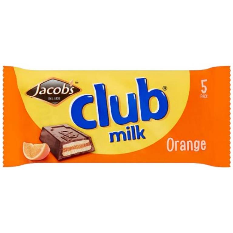 McVities / Jacobs Club Biscuits Orange 5 Pack – Brits R U.S.