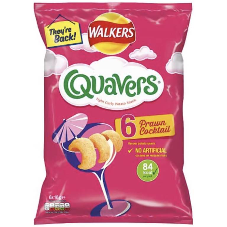Walkers Prawn Cocktail Quavers 6 Pack – Brits R U.S.