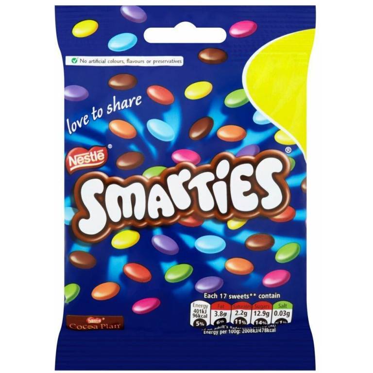 Nestle Smarties Bag – Brits R U.S.
