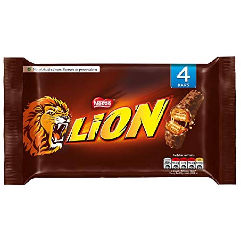 Nestle Lion Bar Snack Size 4 Pack – Brits R U.S.