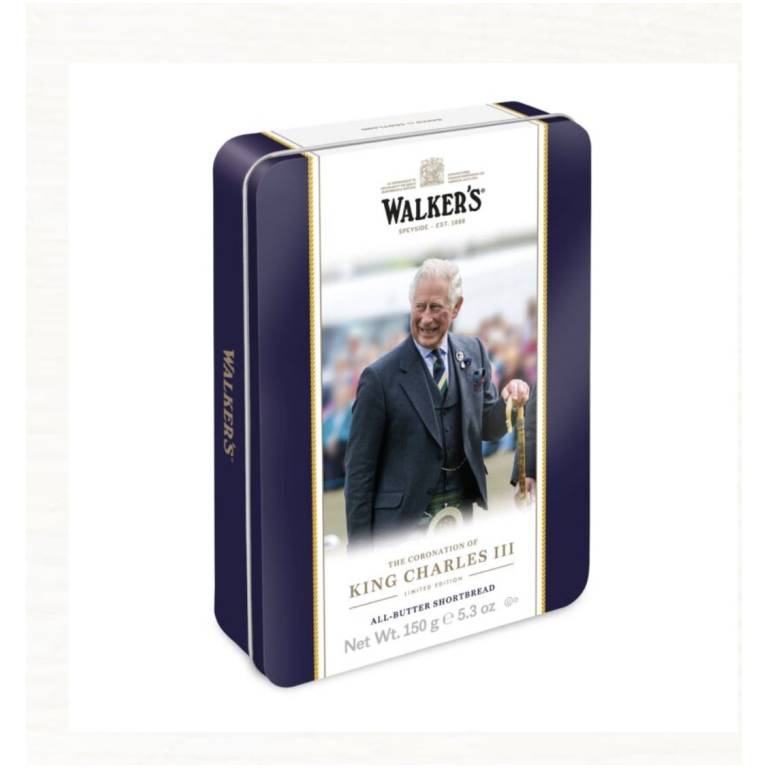 Walkers Shortbread Limited Edition King Charles III Royal Deeside ...