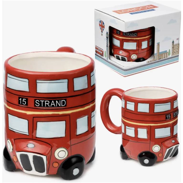 London Red Routemaster Bus Ceramic Shaped Mug – Brits R U.S.