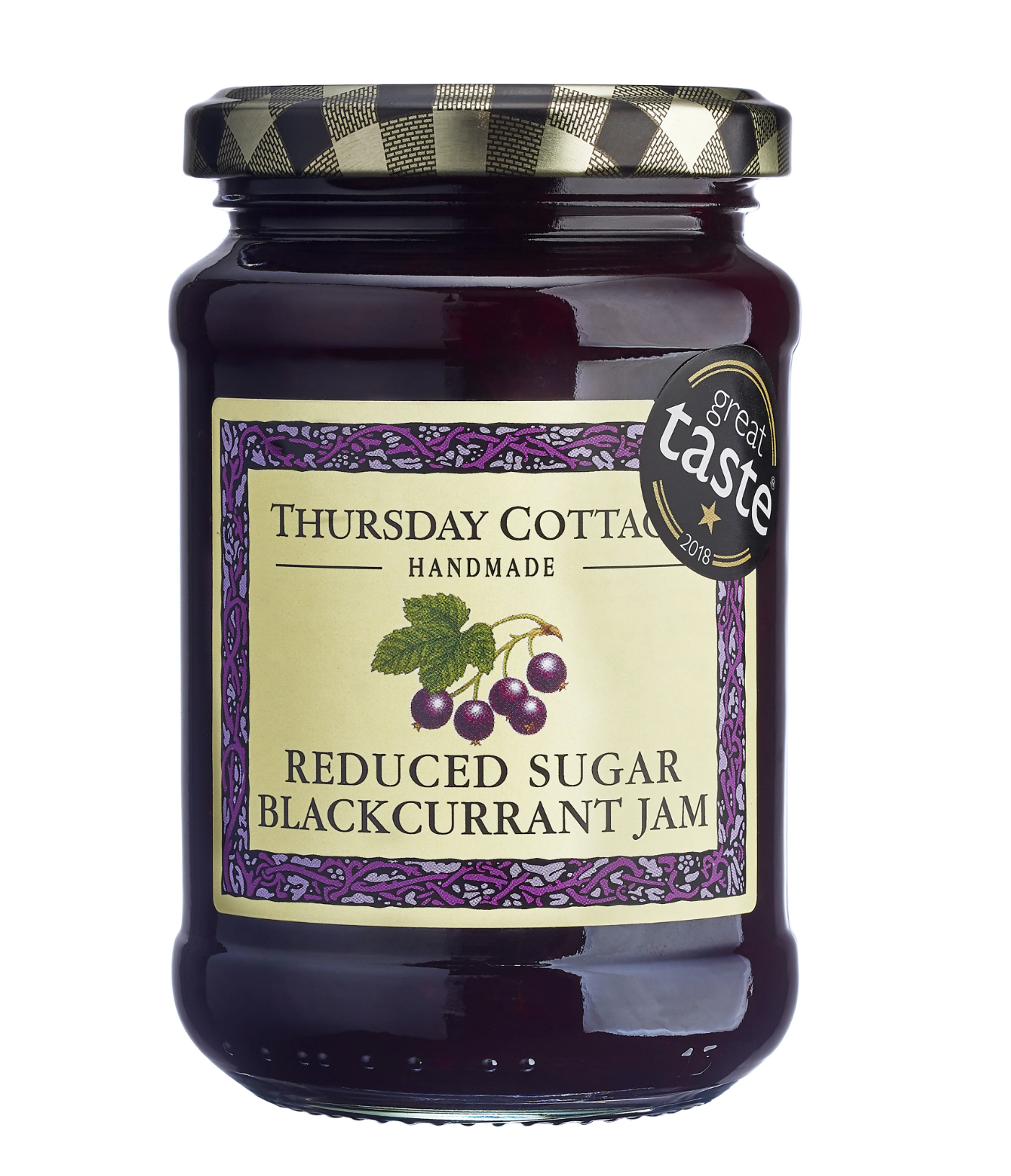 Thursday Cottage Reduced Sugar Blackcurrant Jam – Brits R U.S.