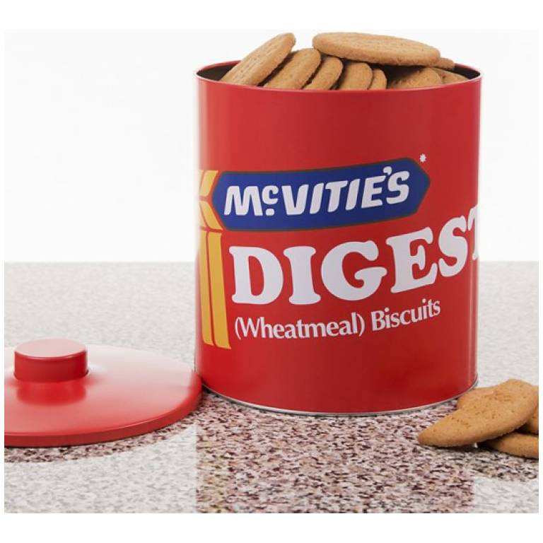 McVities Digestive Biscuit Tin Barrel – Brits R U.S.